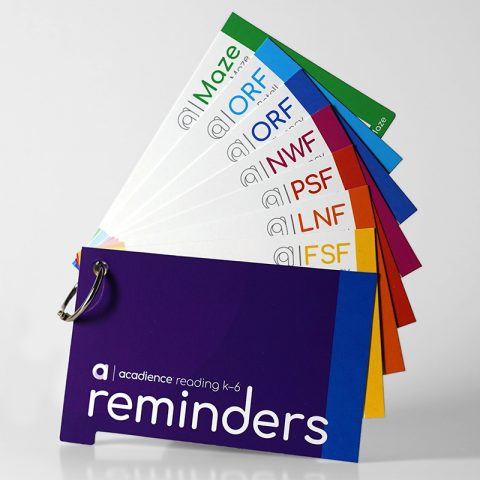 Acadience Reading Reminders | Acadience Learning
